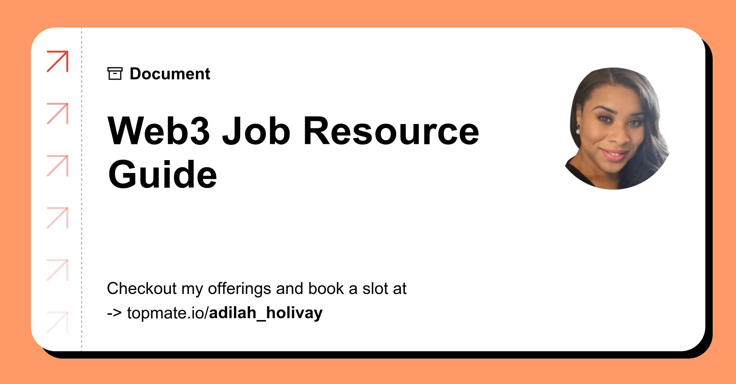 Web3 Job Resource Guide with Adilah Holivay